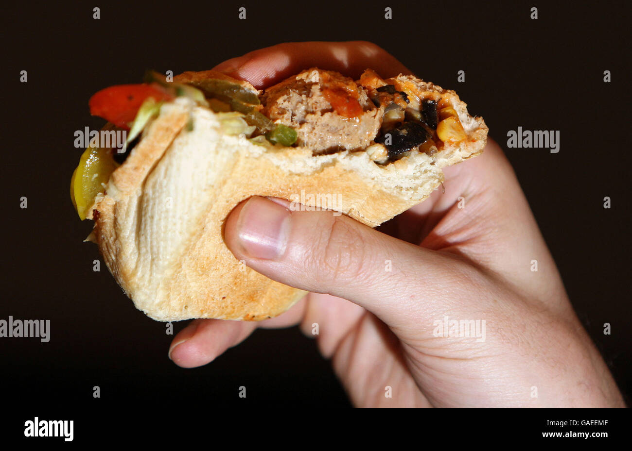 Generic pictures of a Meatball Sandwich from Subway fast food outlet ...