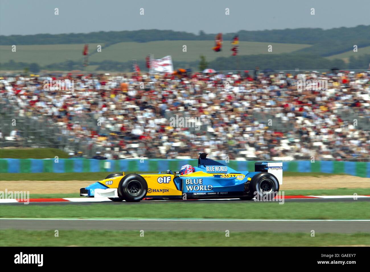 Formula One Motoracing - French Grand Prix - Qualifying. Jenson Button ...