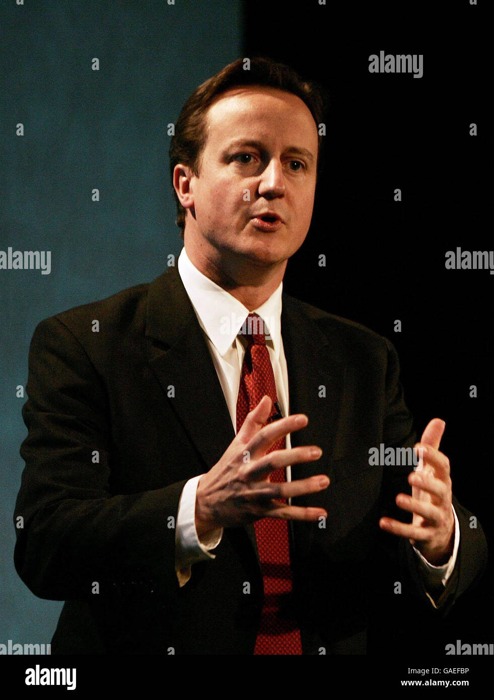 David Cameron gives a keynote speech to the Conservative Women's Organisation conference at the ...