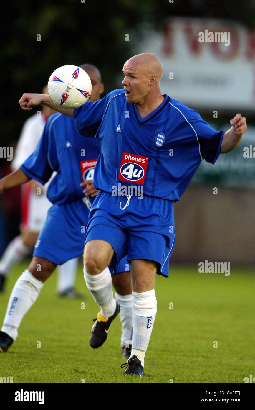 Soccer - Friendly - Exeter City v Birmingham City Stock Photo - Alamy