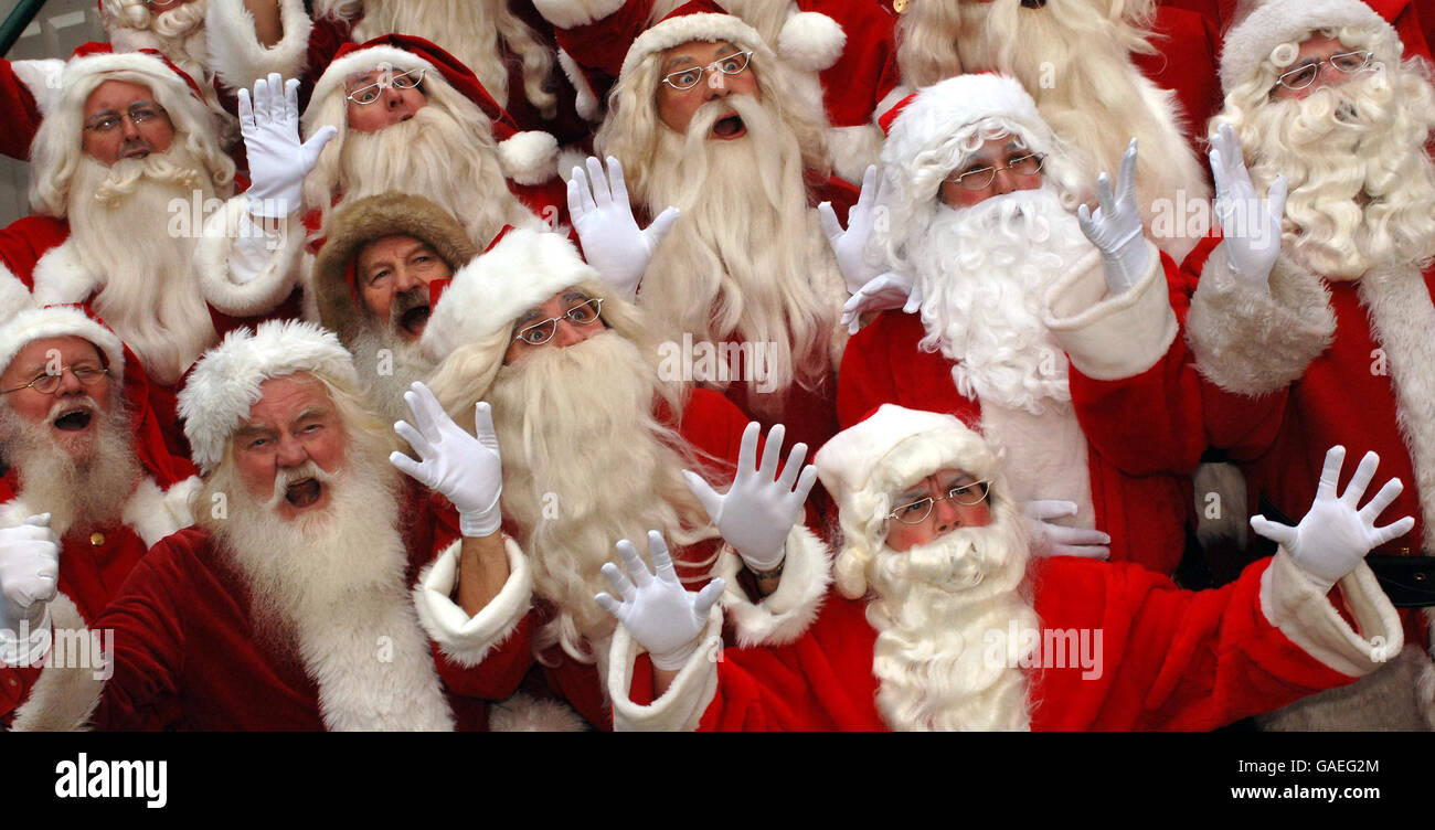 Professional Santa school Stock Photo - Alamy