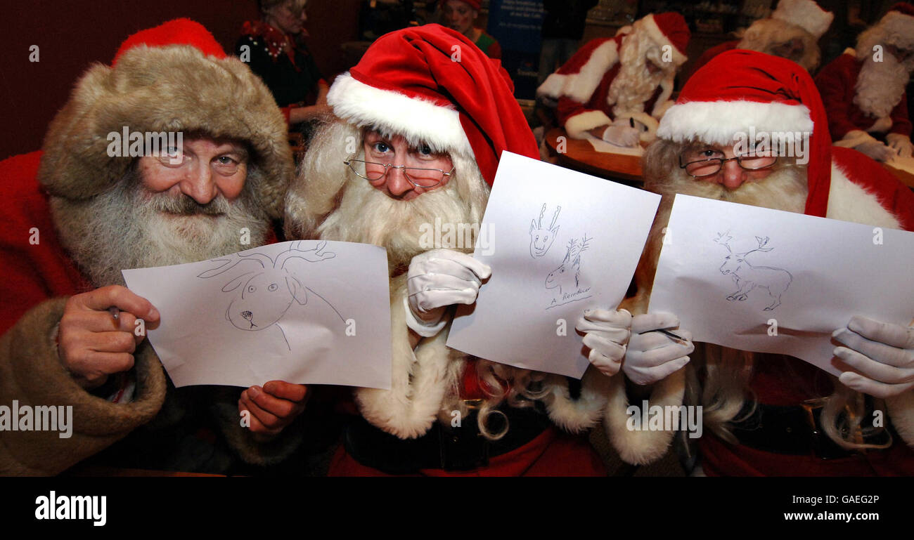 Professional Santa school Stock Photo - Alamy