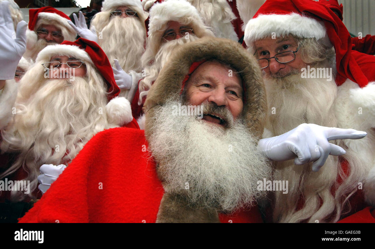 Professional Santa school Stock Photo - Alamy