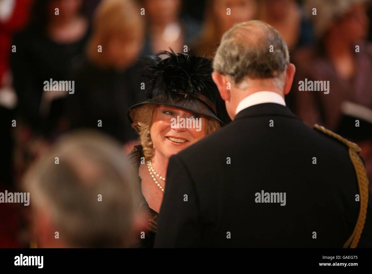 Mrs Jennifer Yeo from Crowhurst is made an MBE by The Prince of Wales ...