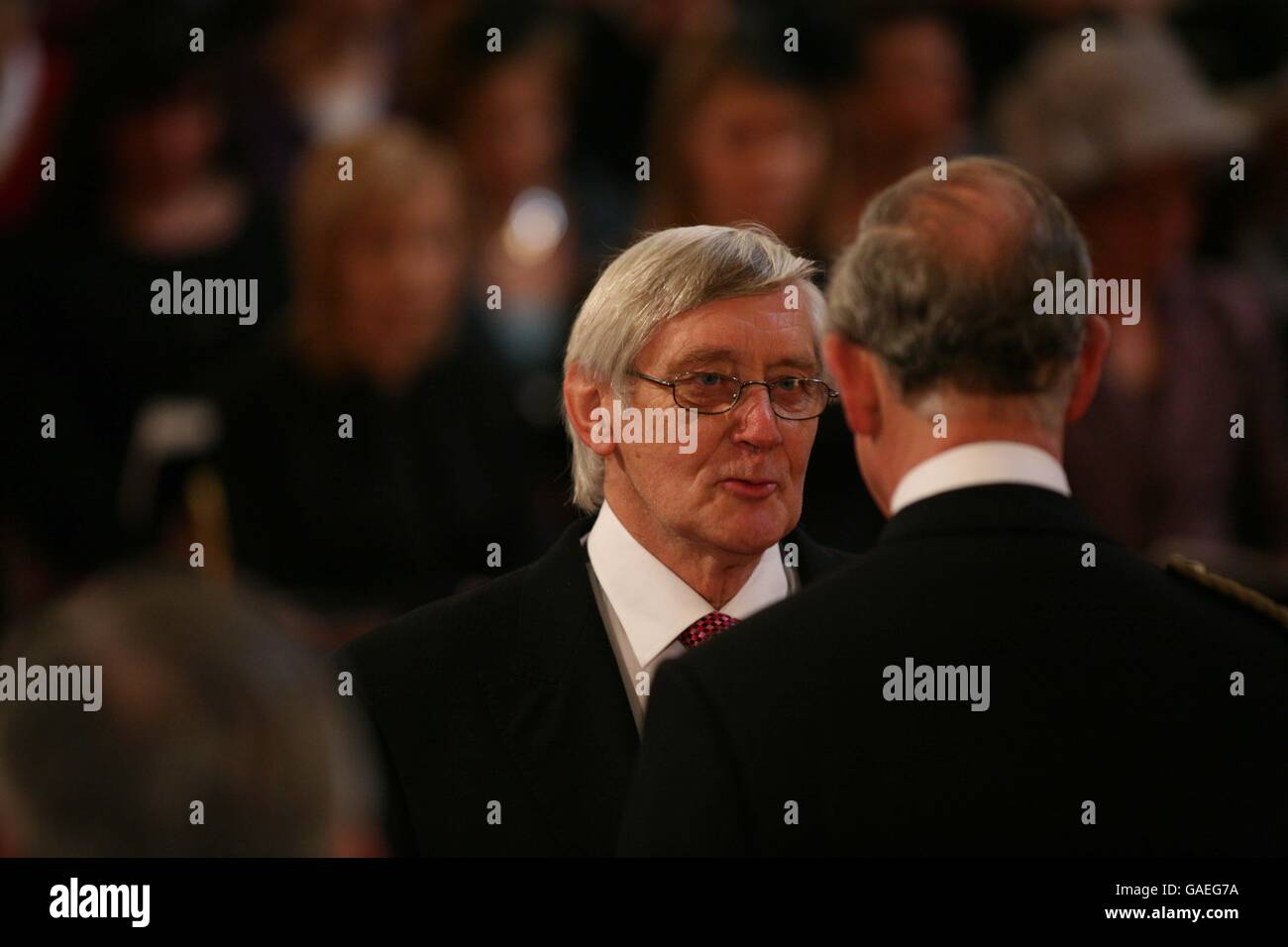 Mr. Michael Taylor from Alcester is made an OBE by The Prince of Wales ...