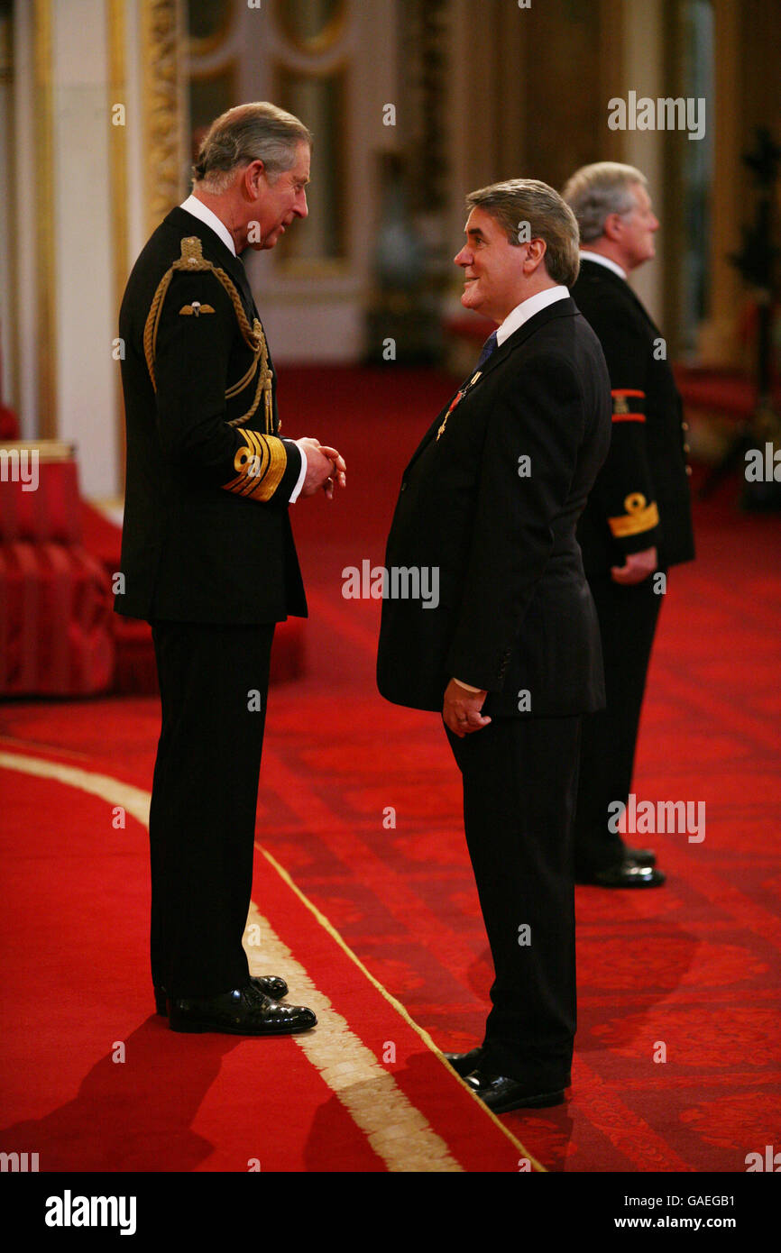 Professor Cairns Craig from Bridge Of Don is made an OBE by The Prince ...