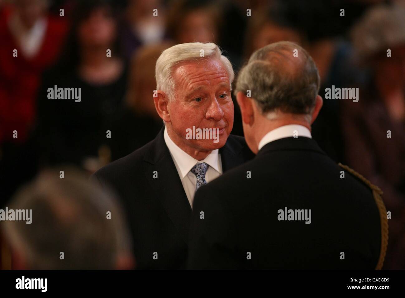 Professor Peter Matthews from Fenstanton is made an OBE by The Prince ...