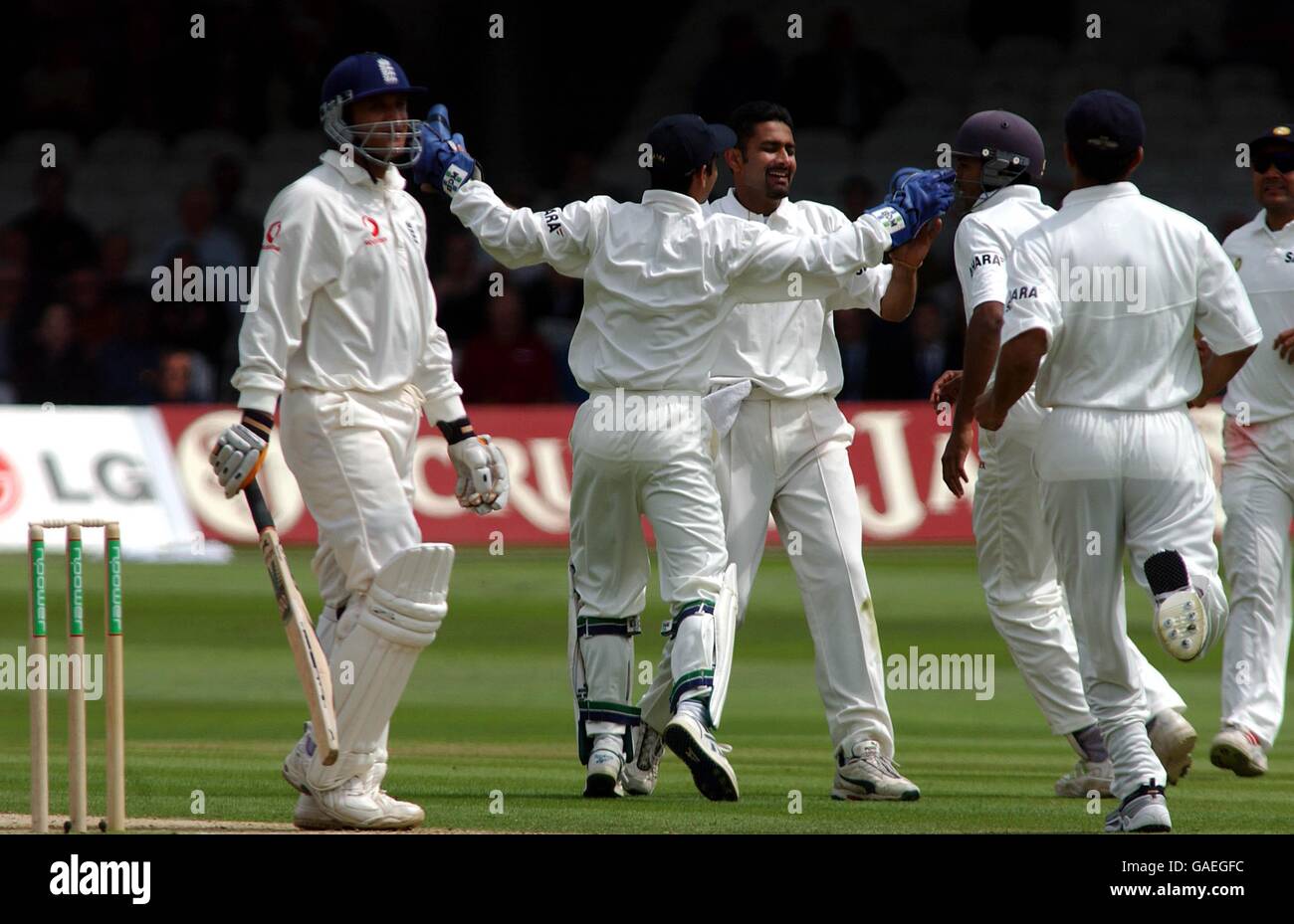 Mark butcher england v india hi-res stock photography and images - Alamy
