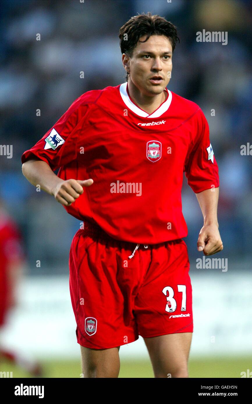Soccer - Friendly - Le Havre v Liverpool. Liverpool's Jari Litmanen ...