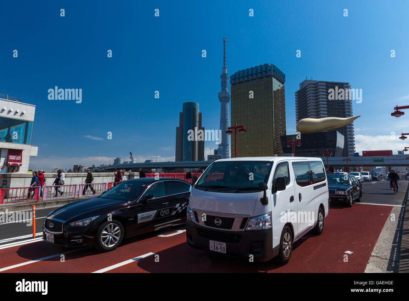 City traffic in Tokyo Stock Photo - Alamy