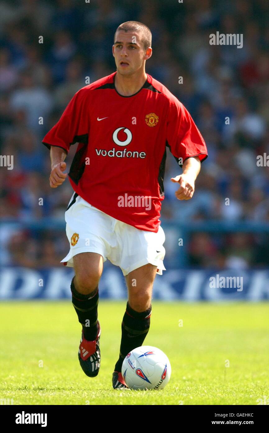 Soccer - Friendly - Chesterfield v Manchester United Stock Photo - Alamy