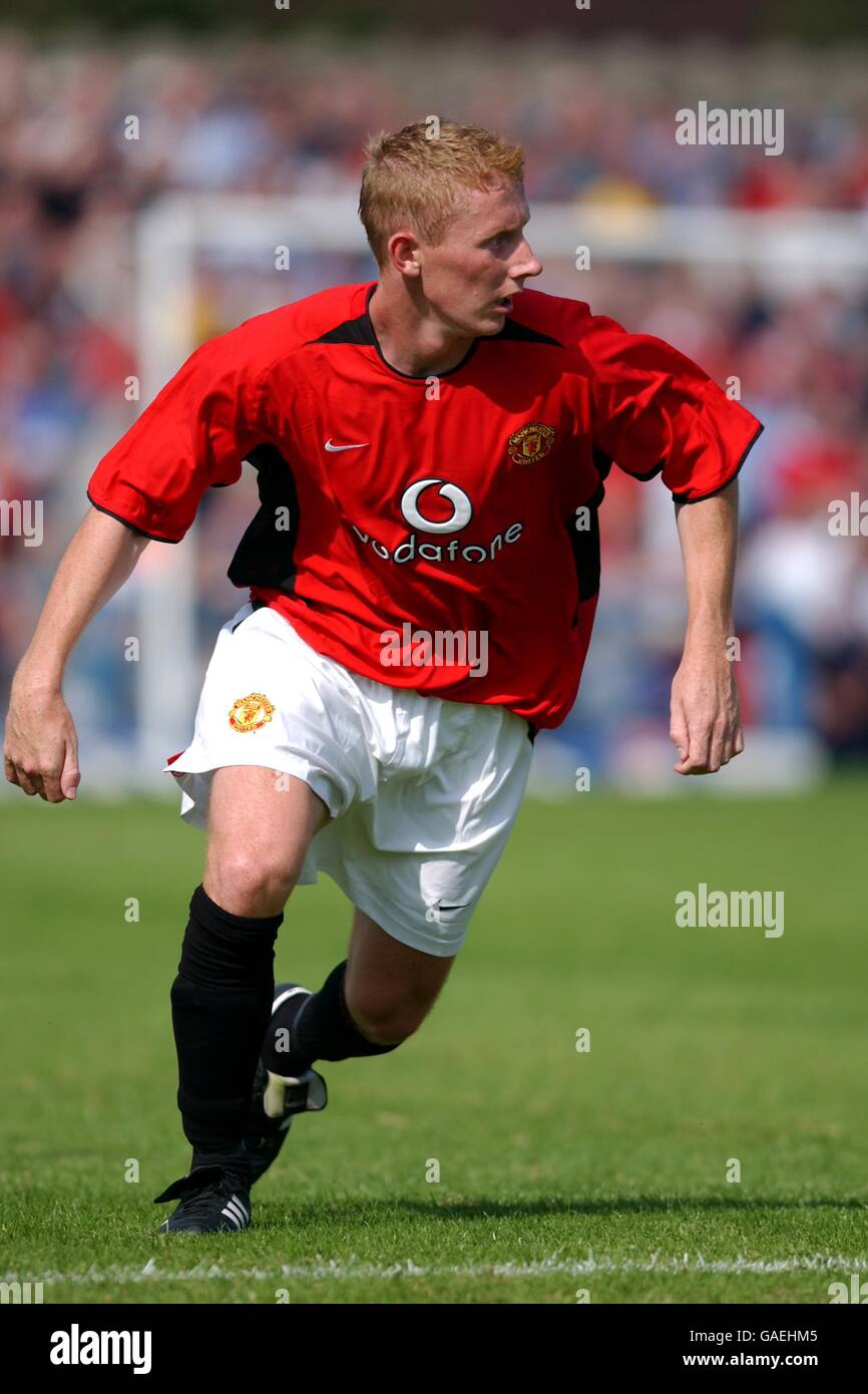 Soccer - Friendly - Chesterfield v Manchester United Stock Photo - Alamy
