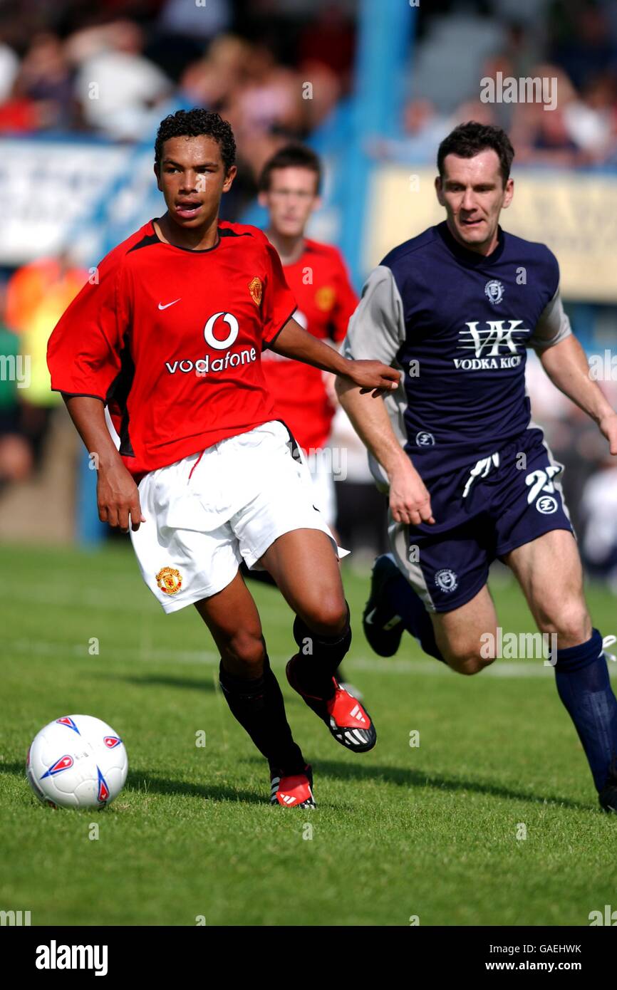 Soccer - Friendly - Chesterfield v Manchester United Stock Photo - Alamy
