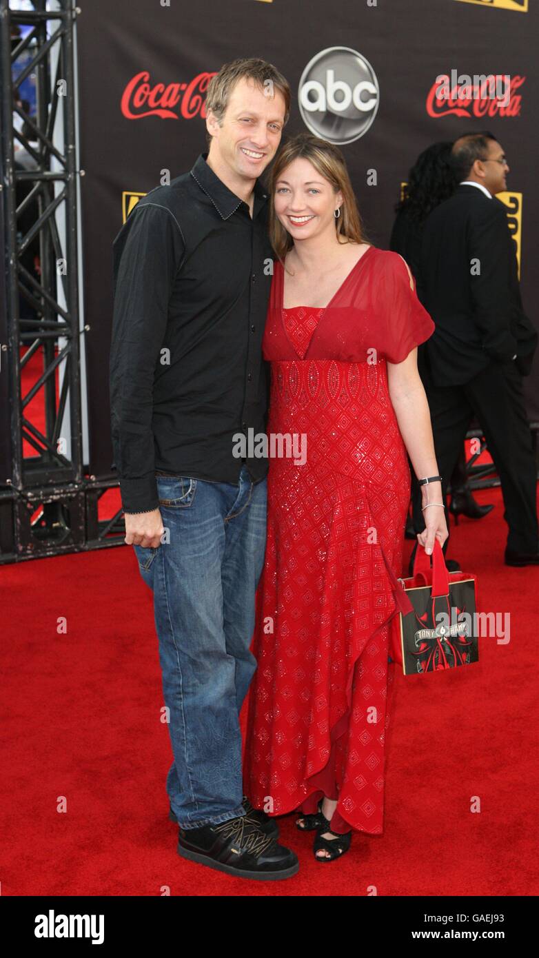 American Music Awards - Los Angeles. Tony Hawks arrives at the American ...