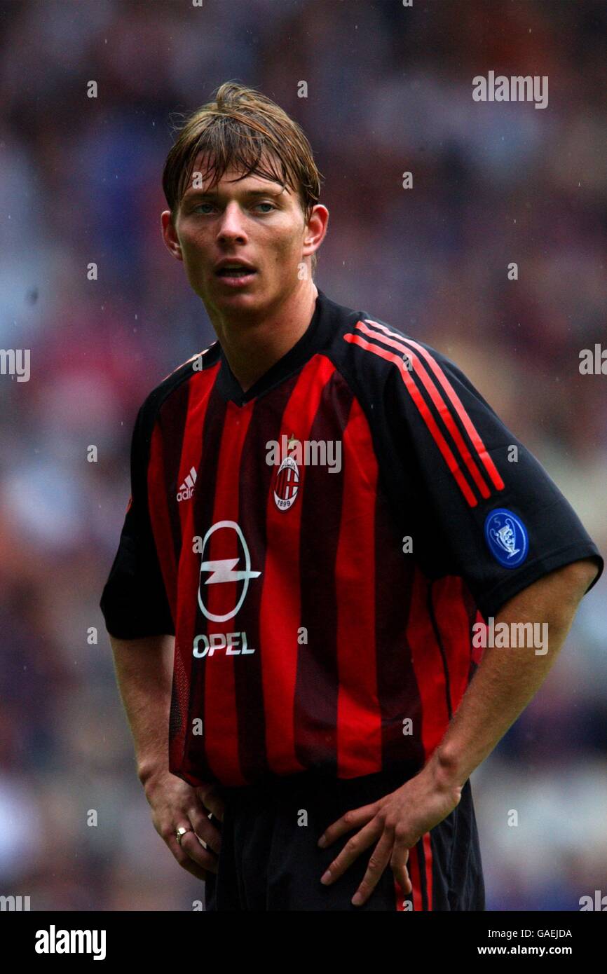 Soccer - Friendly - Rangers v AC MIlan. AC Milan's Jon Dahl Tomasson ...