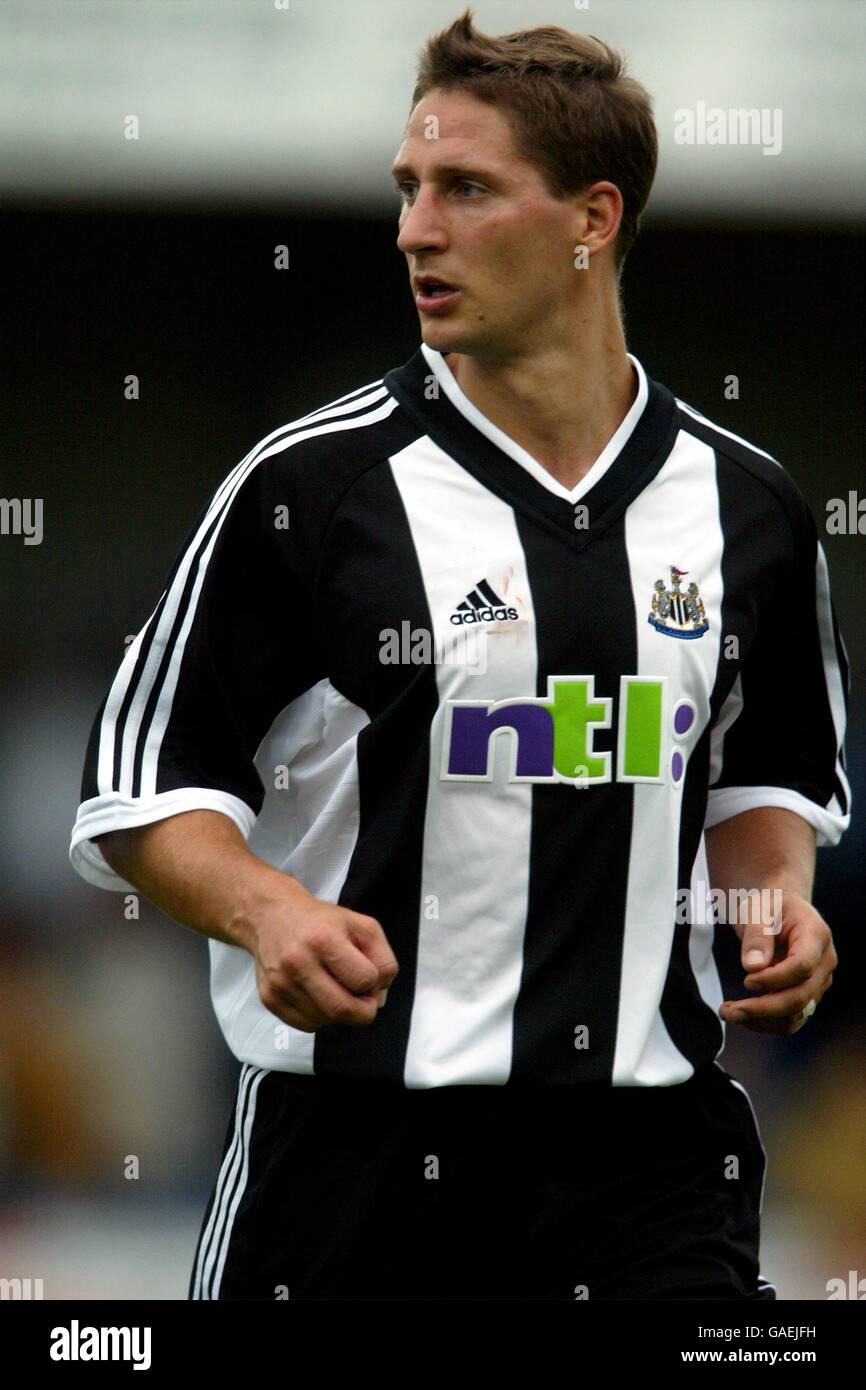 Newcastle United's Robbie Elliot in action against GVV Veenedaal Stock ...