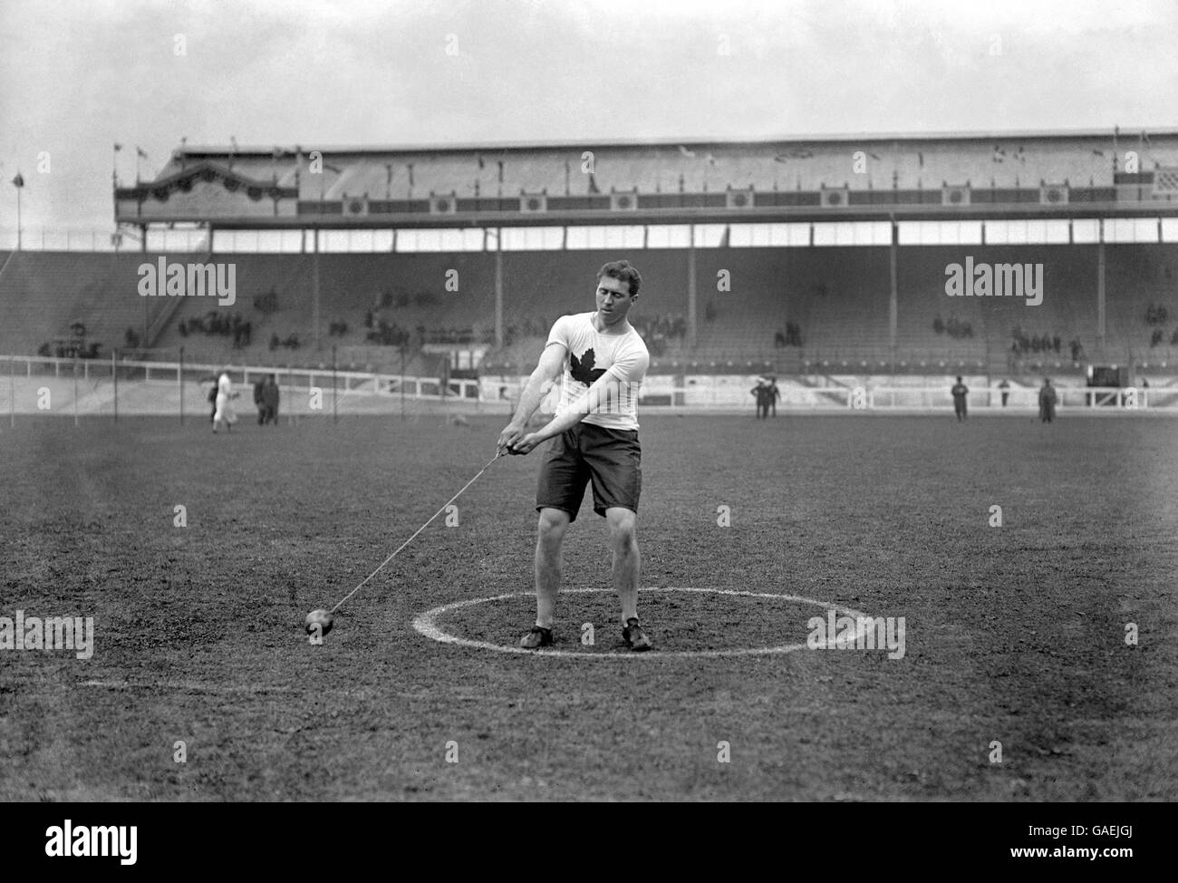 Summer olympic games 1908 athletics white city stadium hi-res stock ...