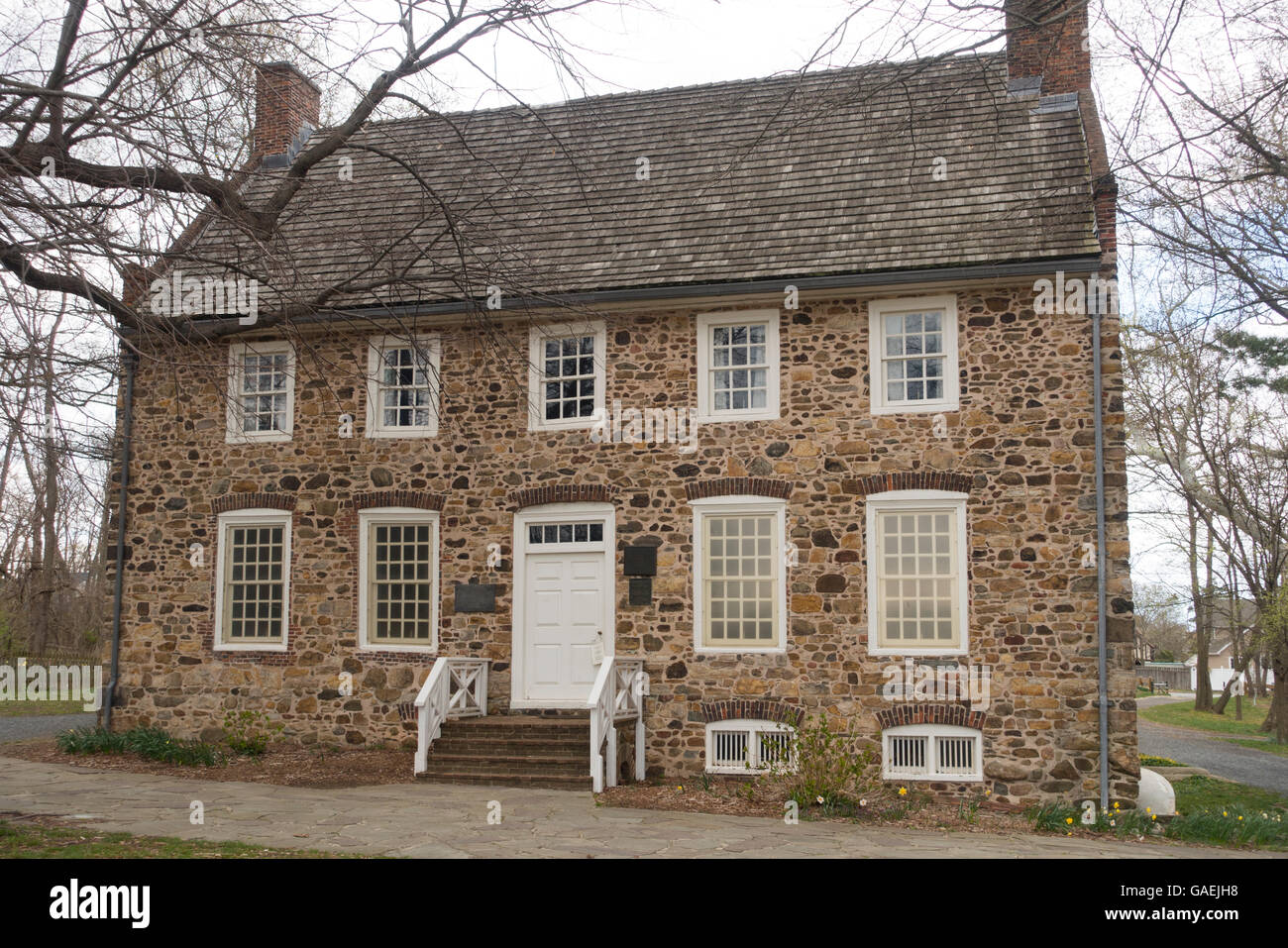 Conference house Staten island NYC Stock Photo - Alamy