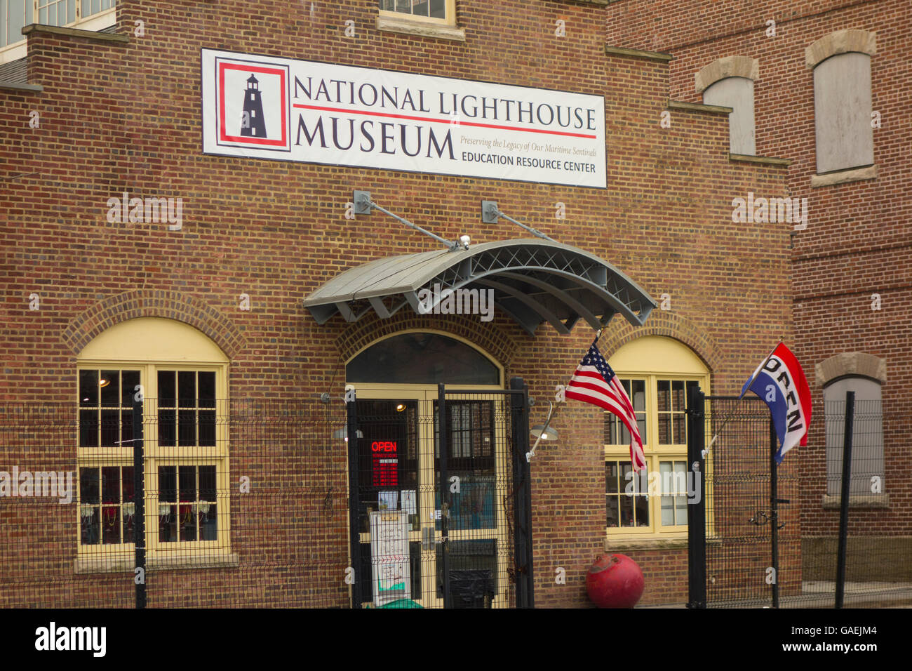 National lighthouse museum Staten Island NYC Stock Photo - Alamy