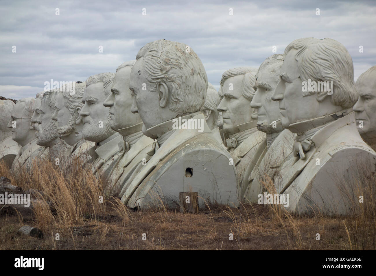 Virginia presidents park defunct museum Croaker VA Stock Photo - Alamy