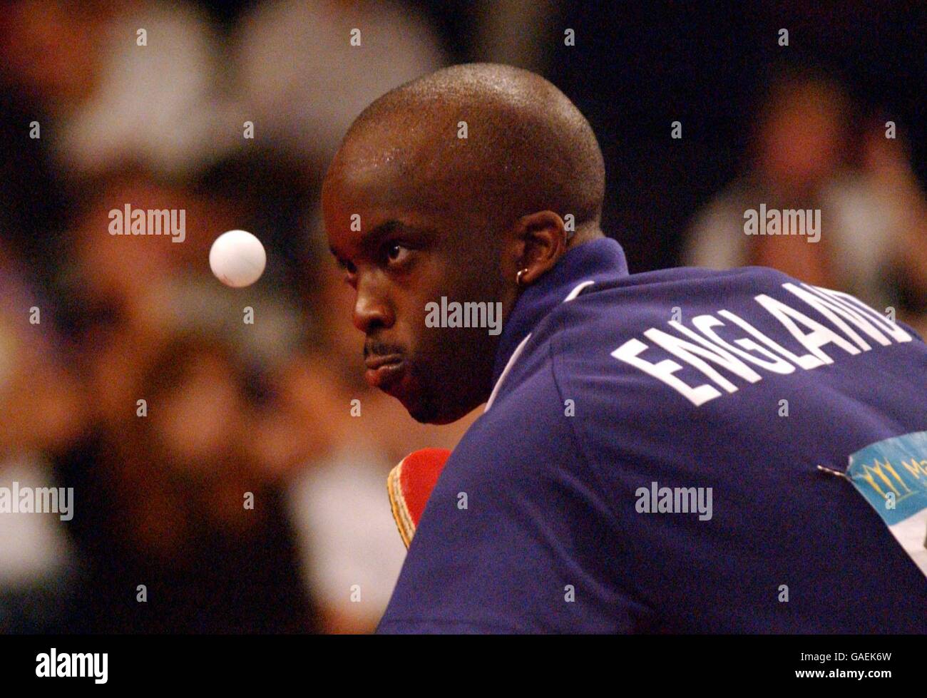 Commonwealth Games - Manchester 2002 - Table Tennis. England's Gareth ...