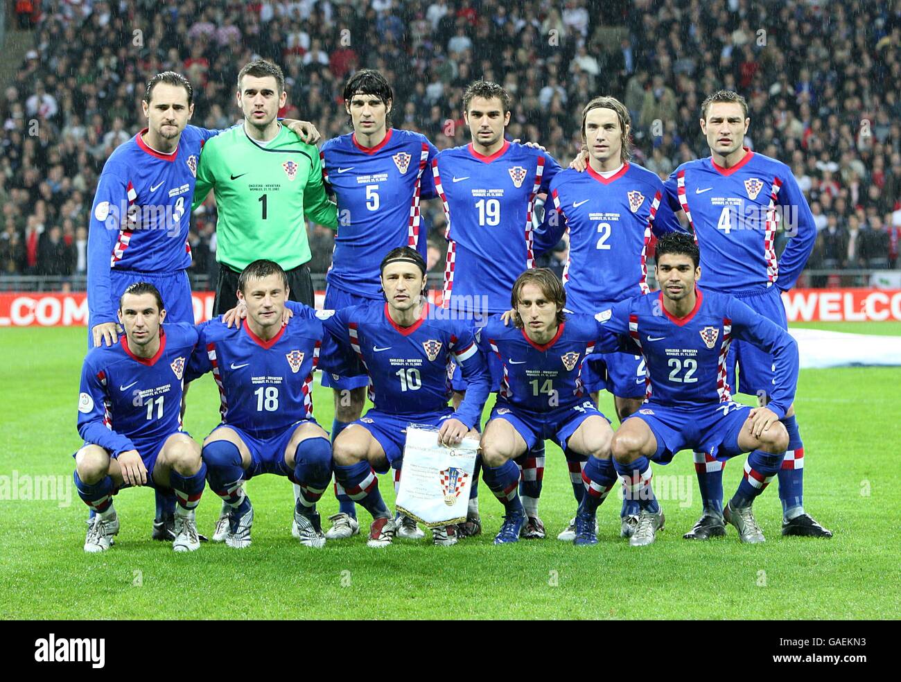 Full length football euro2008teams euro2008preview hi-res stock ...