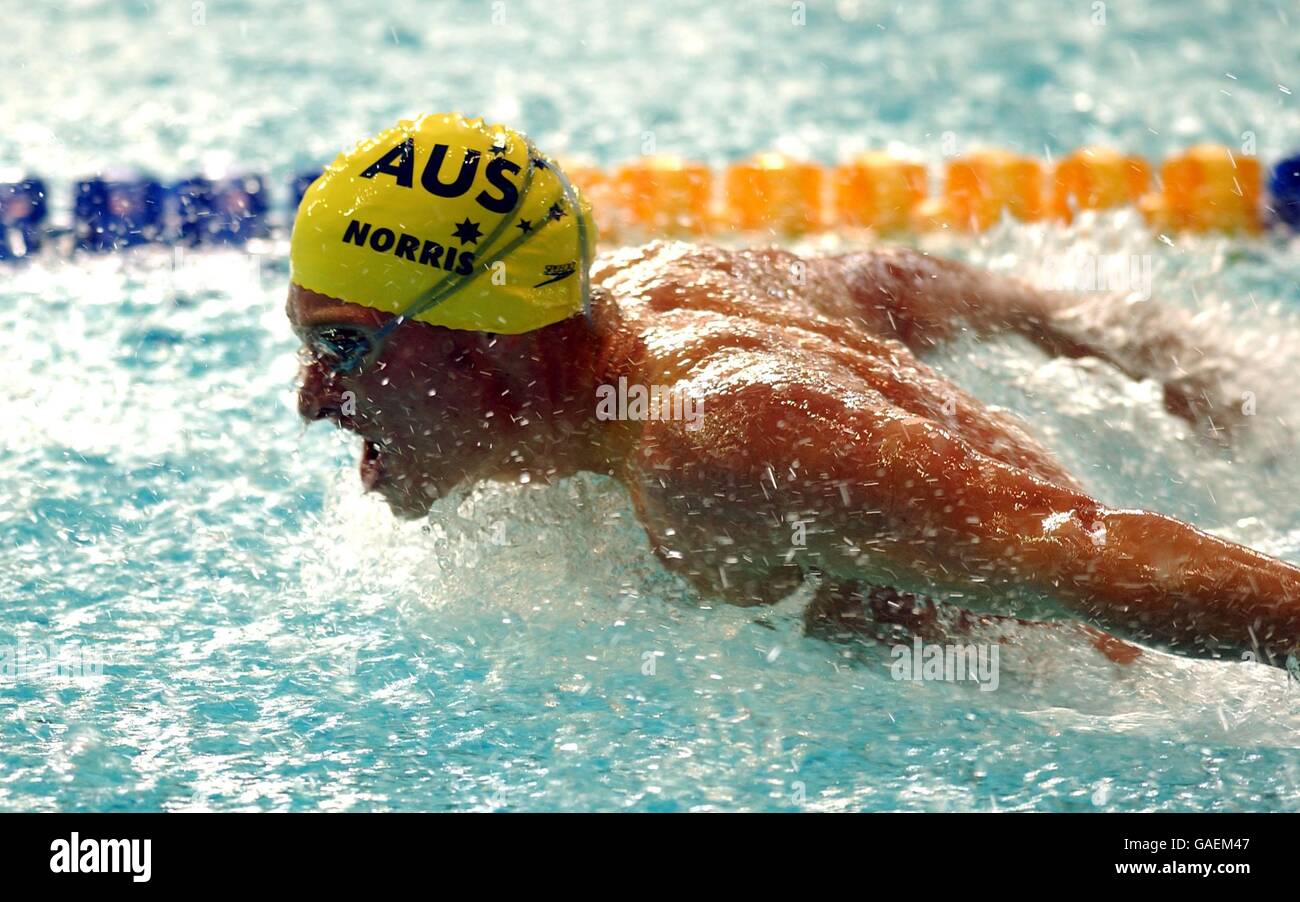 Australias justin norris powers his way to victory hi-res stock ...
