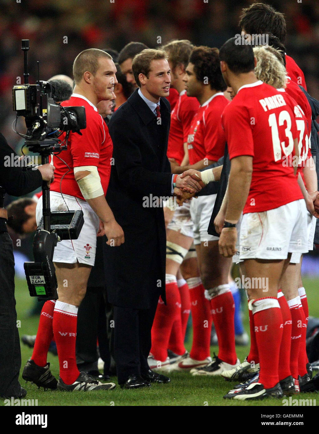 Rugby Union - Prince William Cup - Wales v South Africa - Millennium ...