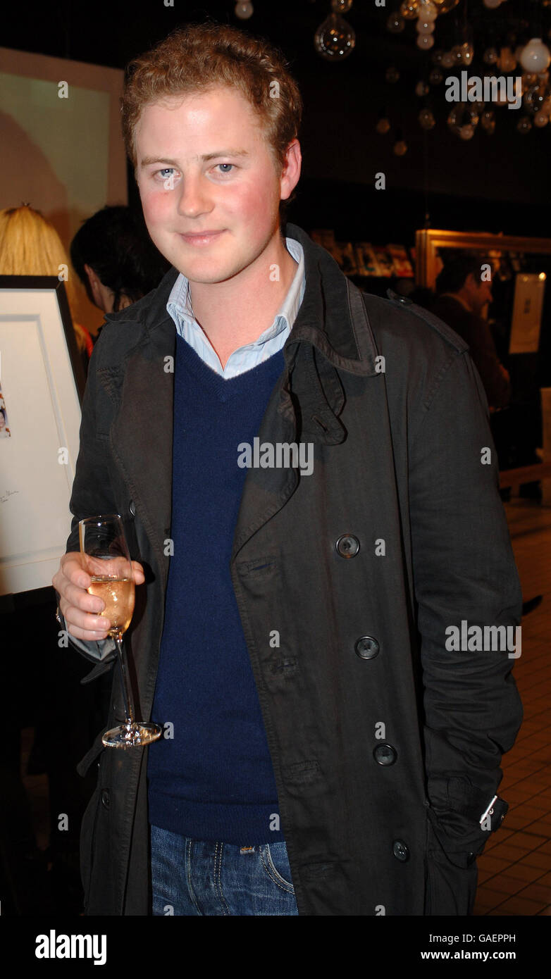 Guy Pelly, a friend of Prince William, attends an exhibition of limited ...