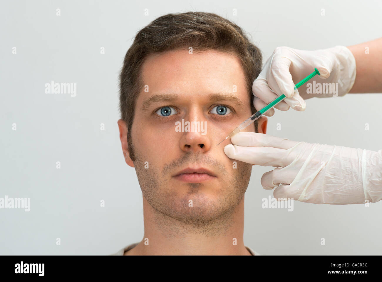 Male aesthetic medicine hi-res stock photography and images - Alamy