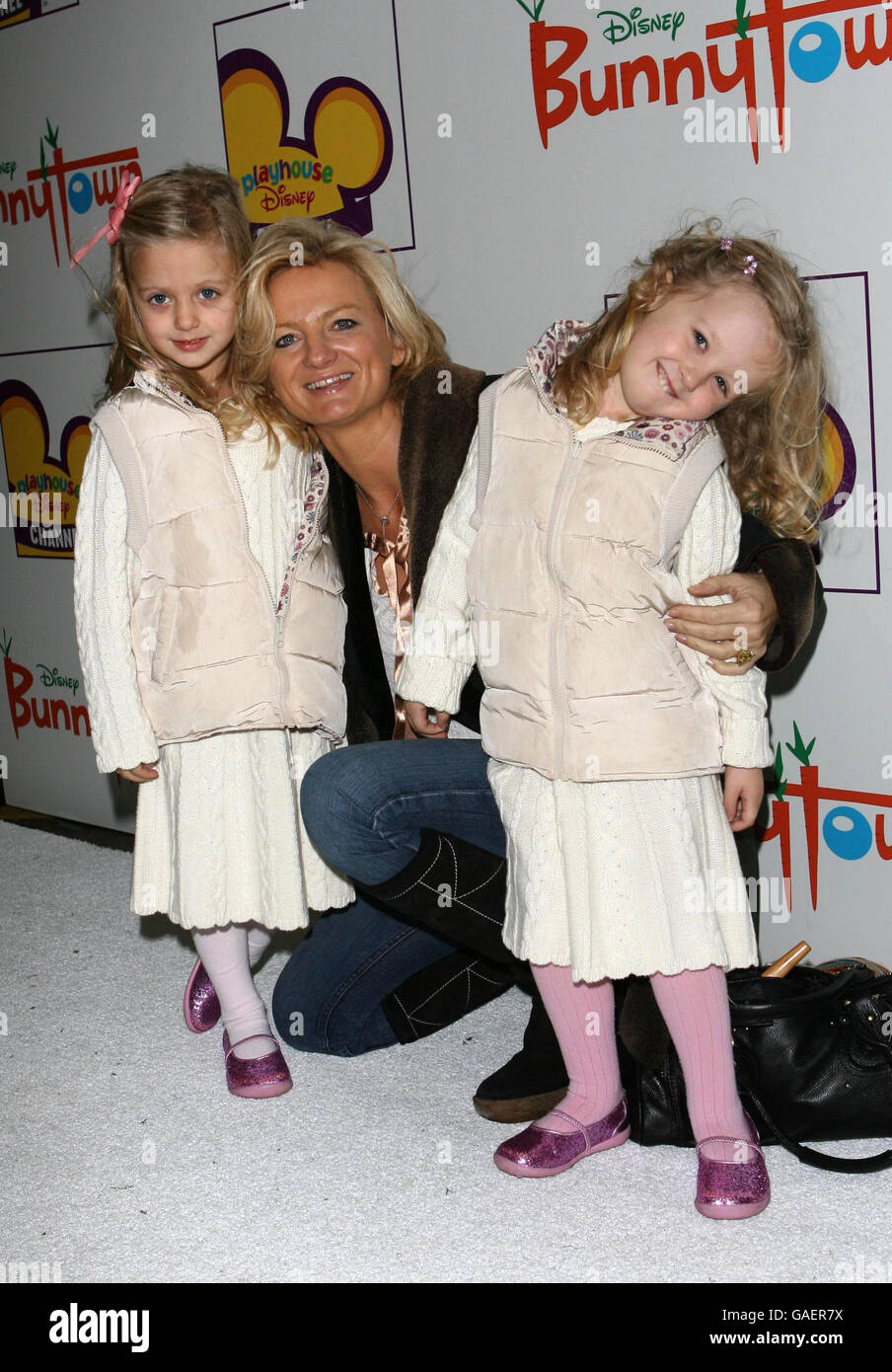 Playhouse Disney Christmas Winter Wonderland Party - London Stock Photo ...