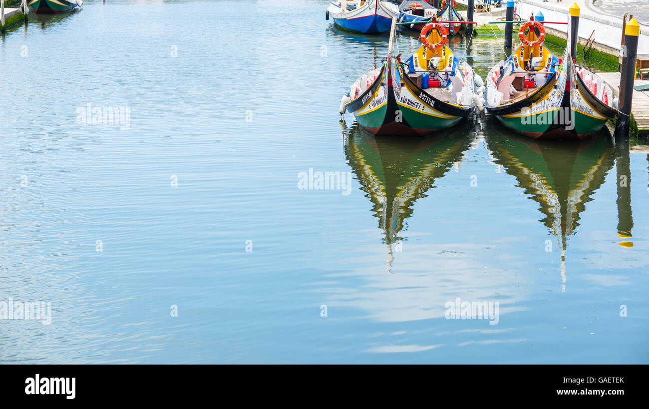 Traditional moliceiro boat hi-res stock photography and images - Alamy