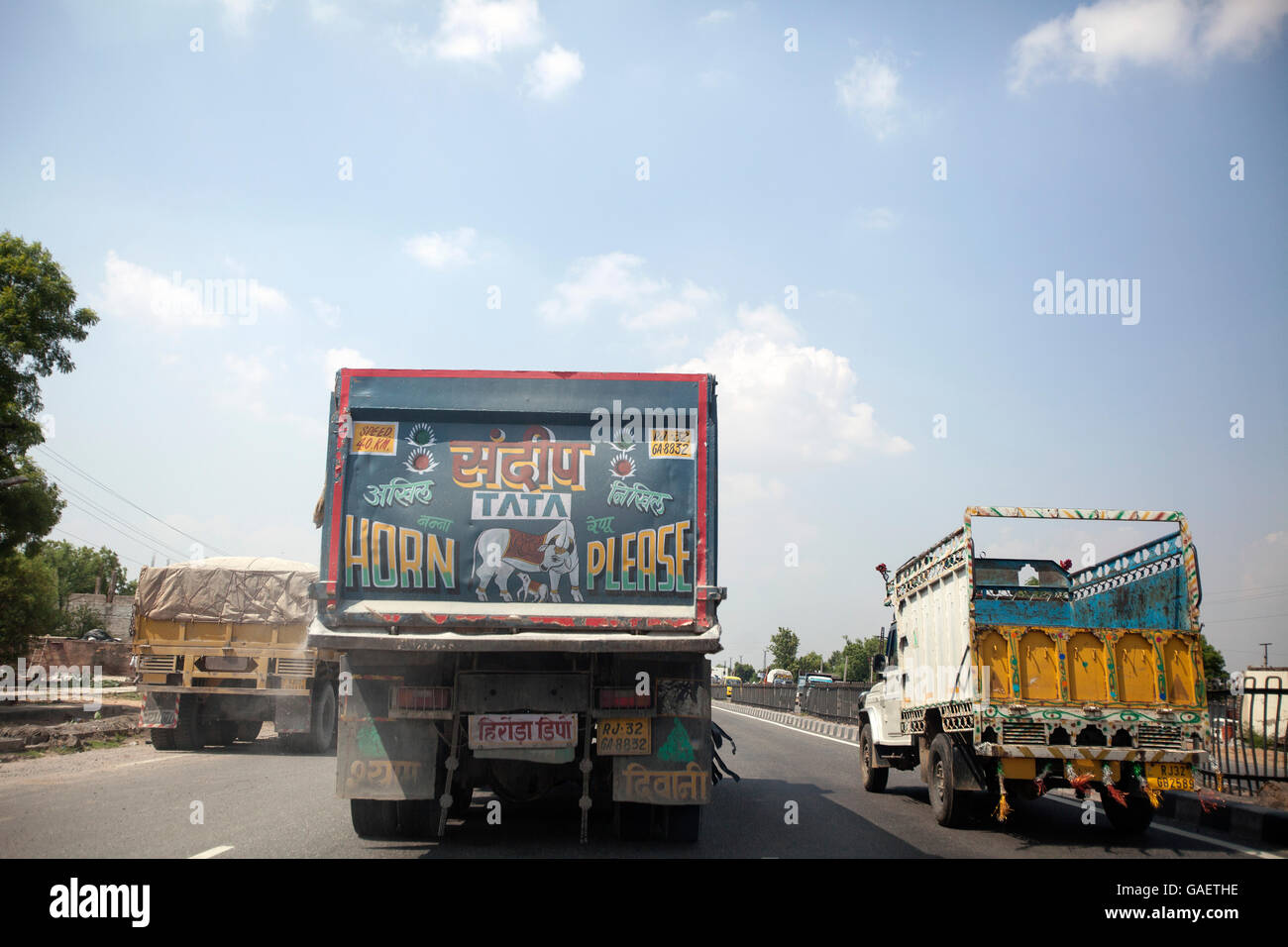 NH 48, National Highway 48 Stock Photo - Alamy