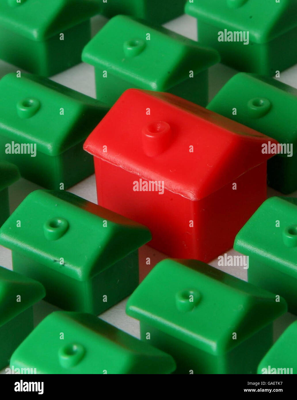 Monopoly board properties. House prices in the UK have fallen for a ...