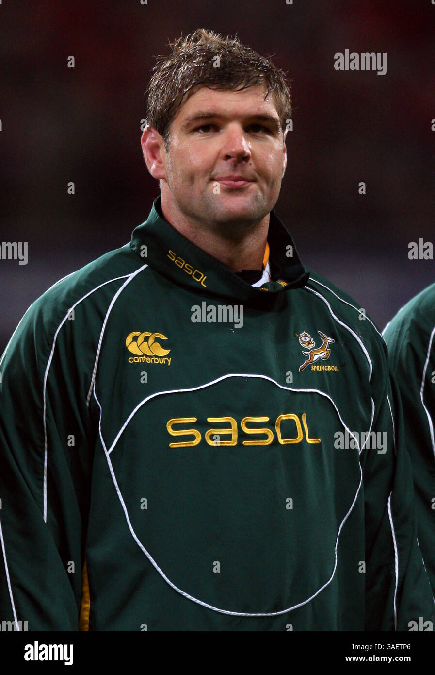 Rugby Union - Prince William Cup - Wales v South Africa - Millennium ...