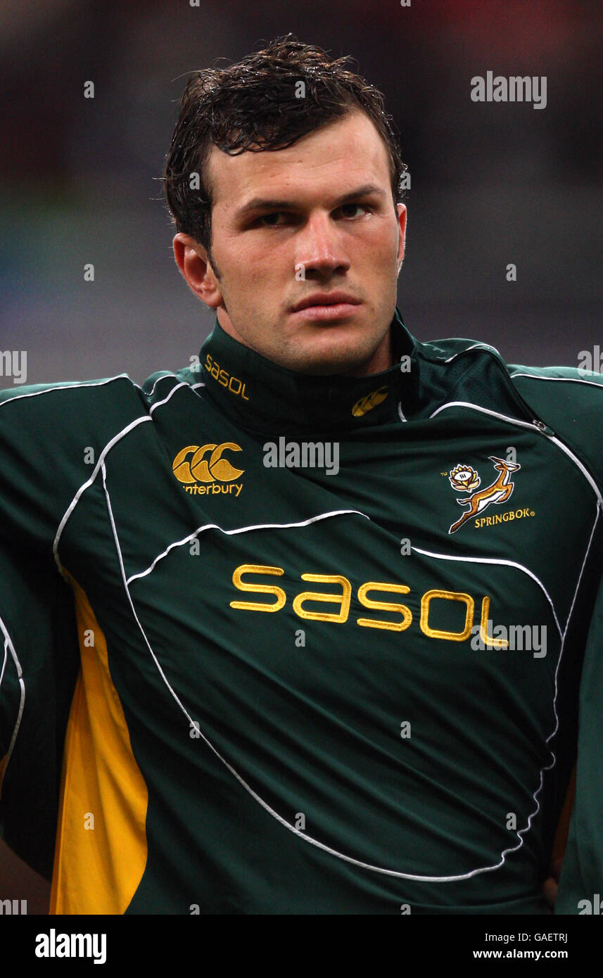 Rugby Union - Prince William Cup - Wales v South Africa - Millennium ...