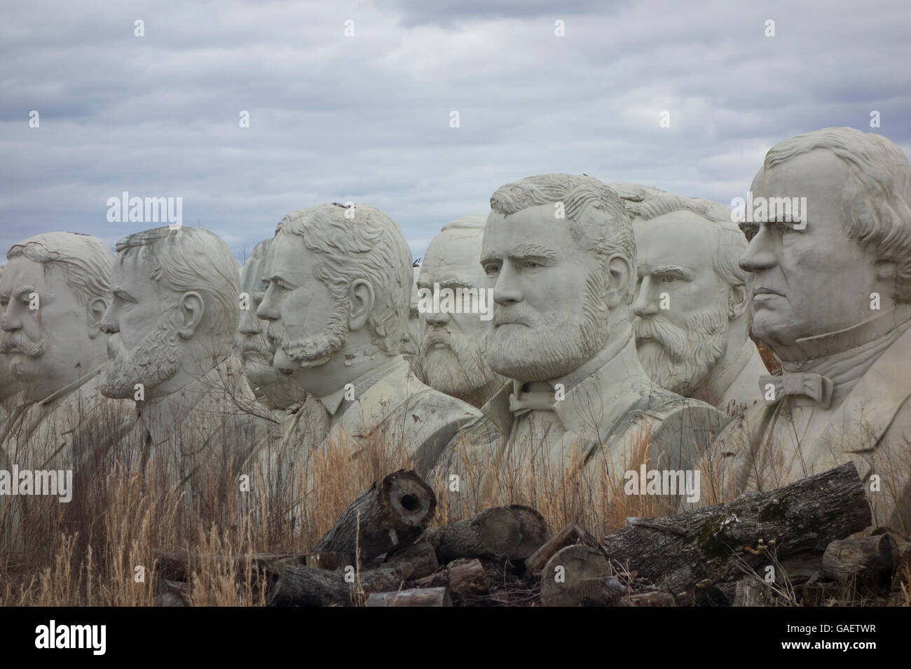 Virginia presidents park defunct museum Croaker VA Stock Photo - Alamy