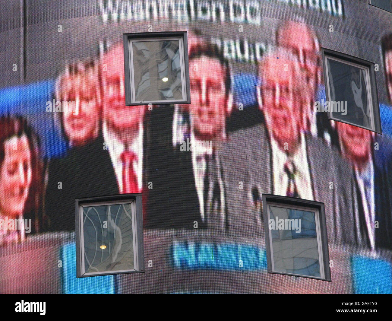 Rev Ian Paisley and Martin McGuinness in the US Stock Photo - Alamy
