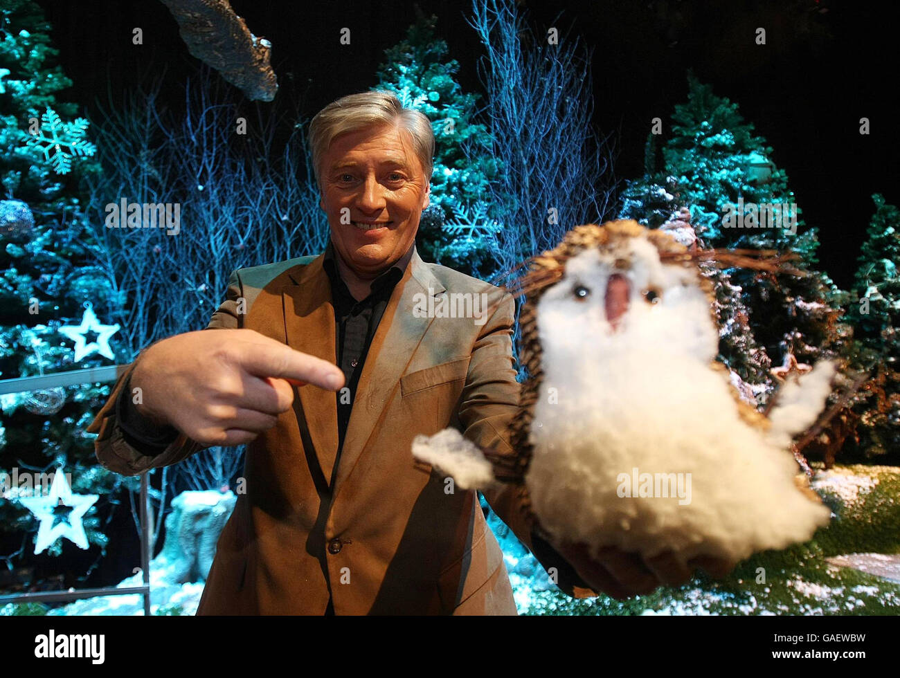 Pat Kenny, presenter on the Late Late Toy Show, with one of the show's ...