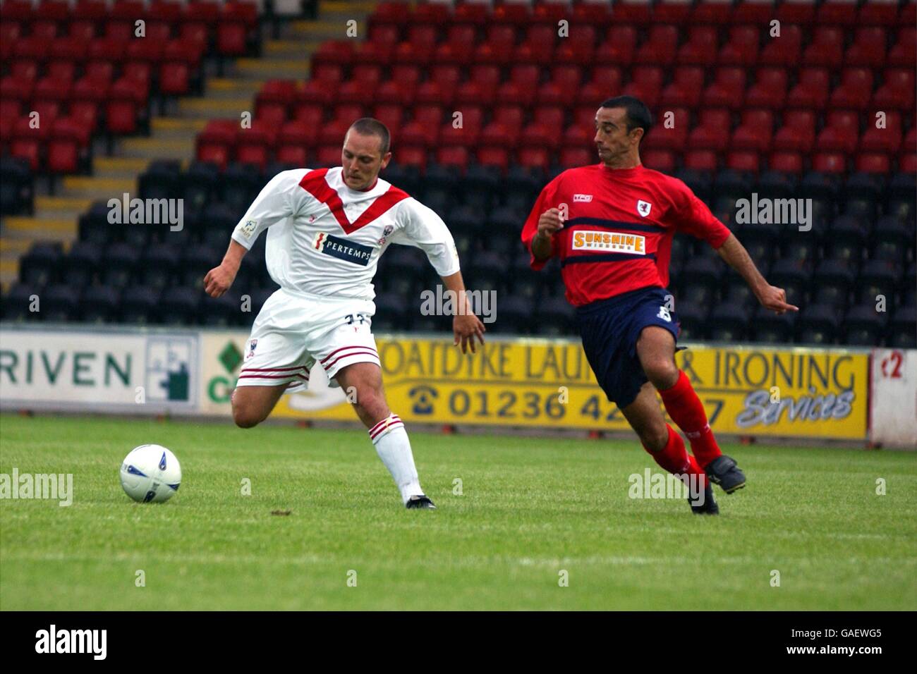 Soccer - Bell's Challenge Cup - Round 1 - Airdrie United v Raith Rovers ...