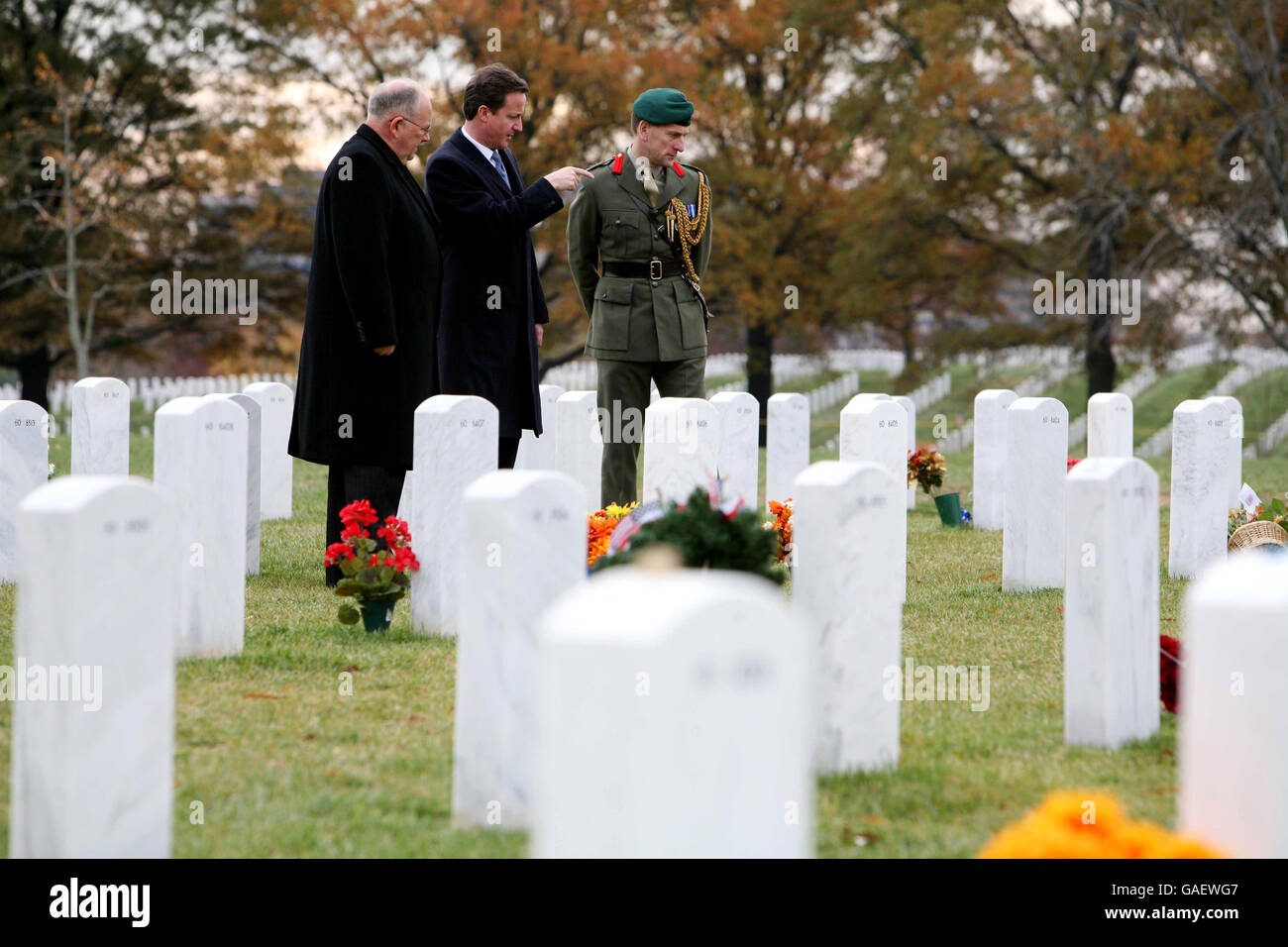 Cameron visits US Stock Photo - Alamy