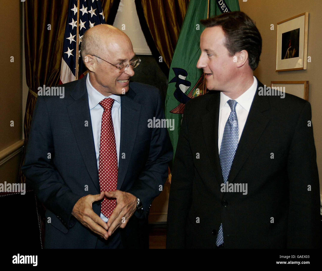 Cameron visits US Stock Photo - Alamy