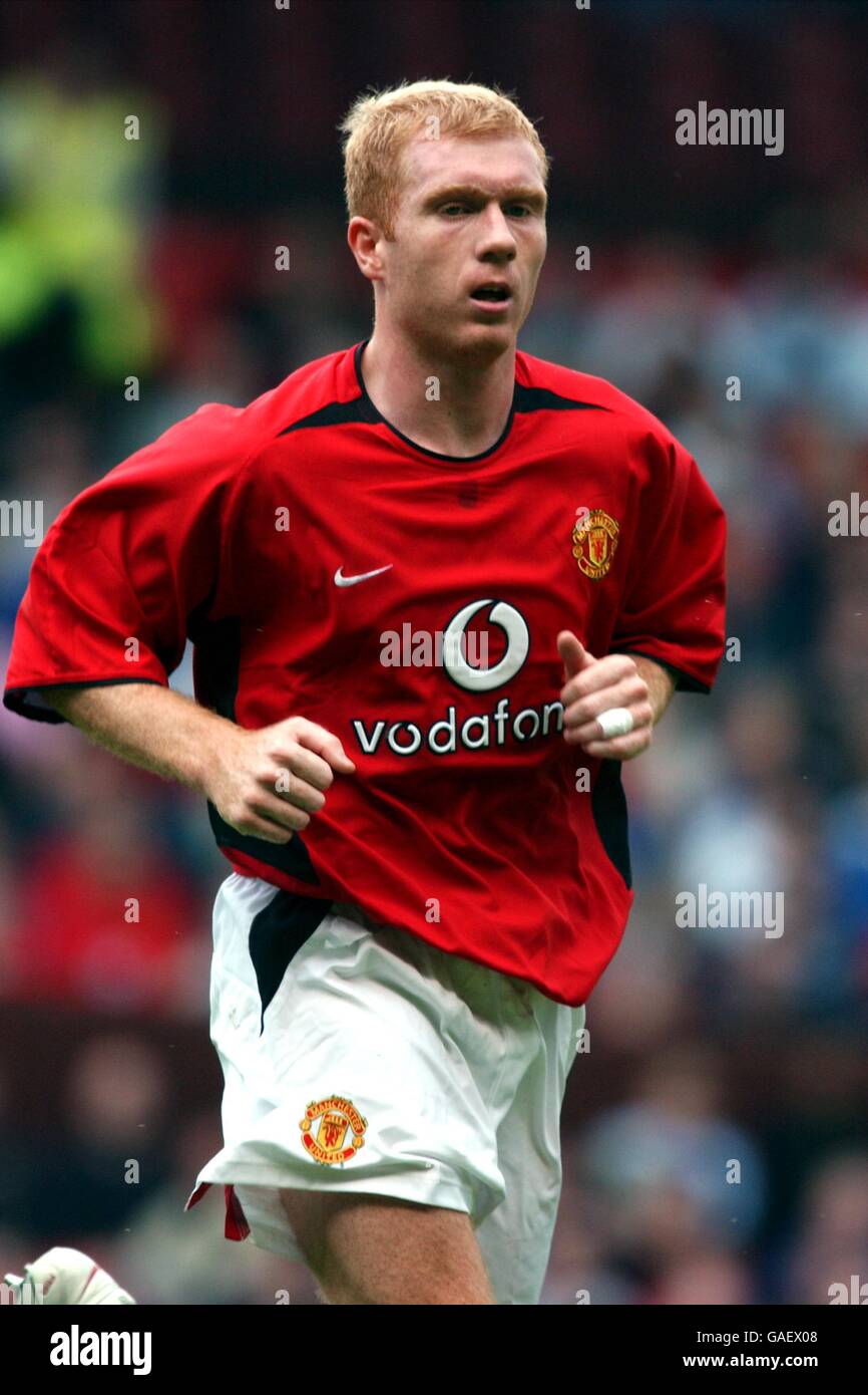 Soccer - Friendly - Manchester United v boca Juniors. Paul Scholes ...