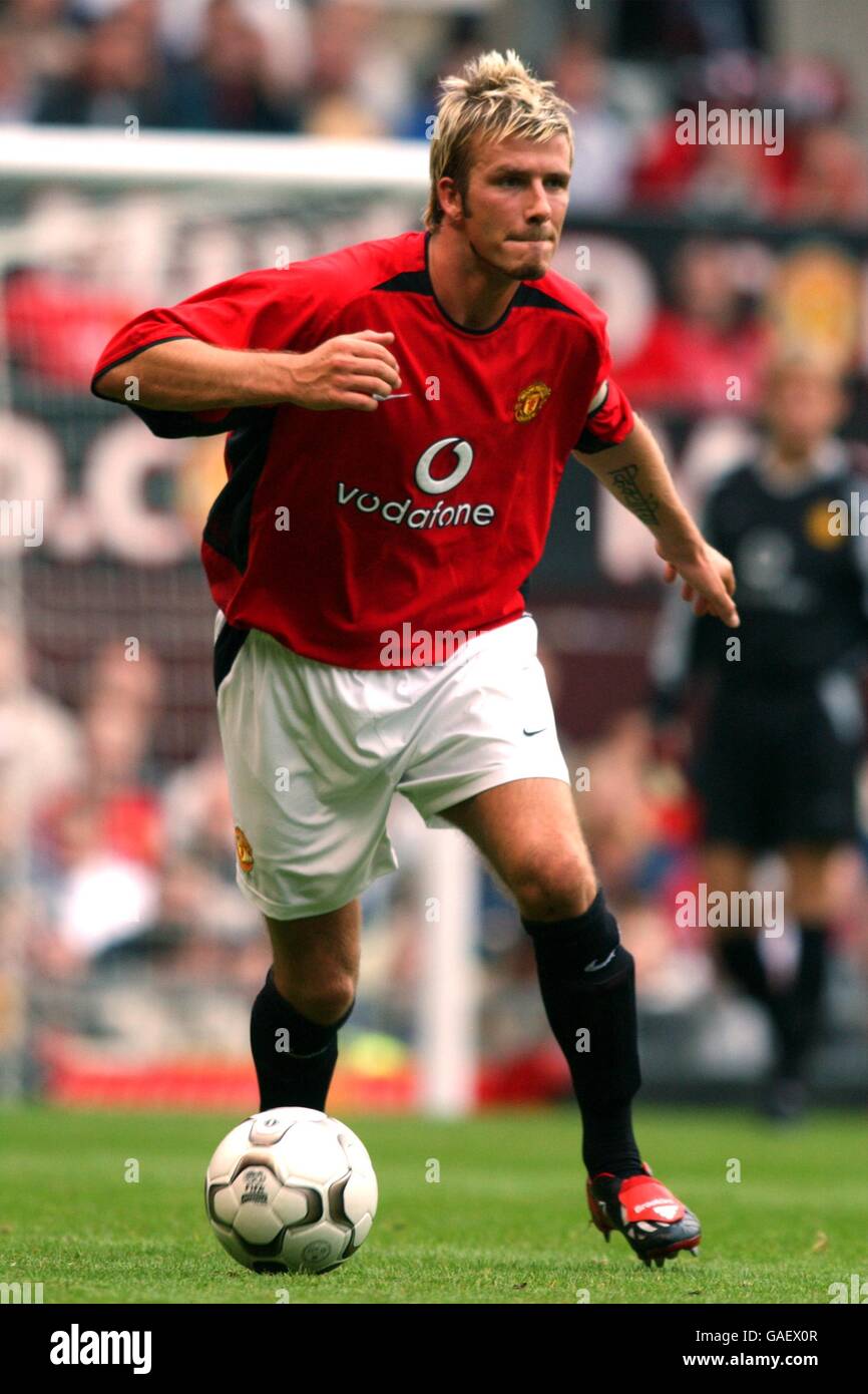 Soccer - Friendly - Manchester United v boca Juniors. David Beckham ...