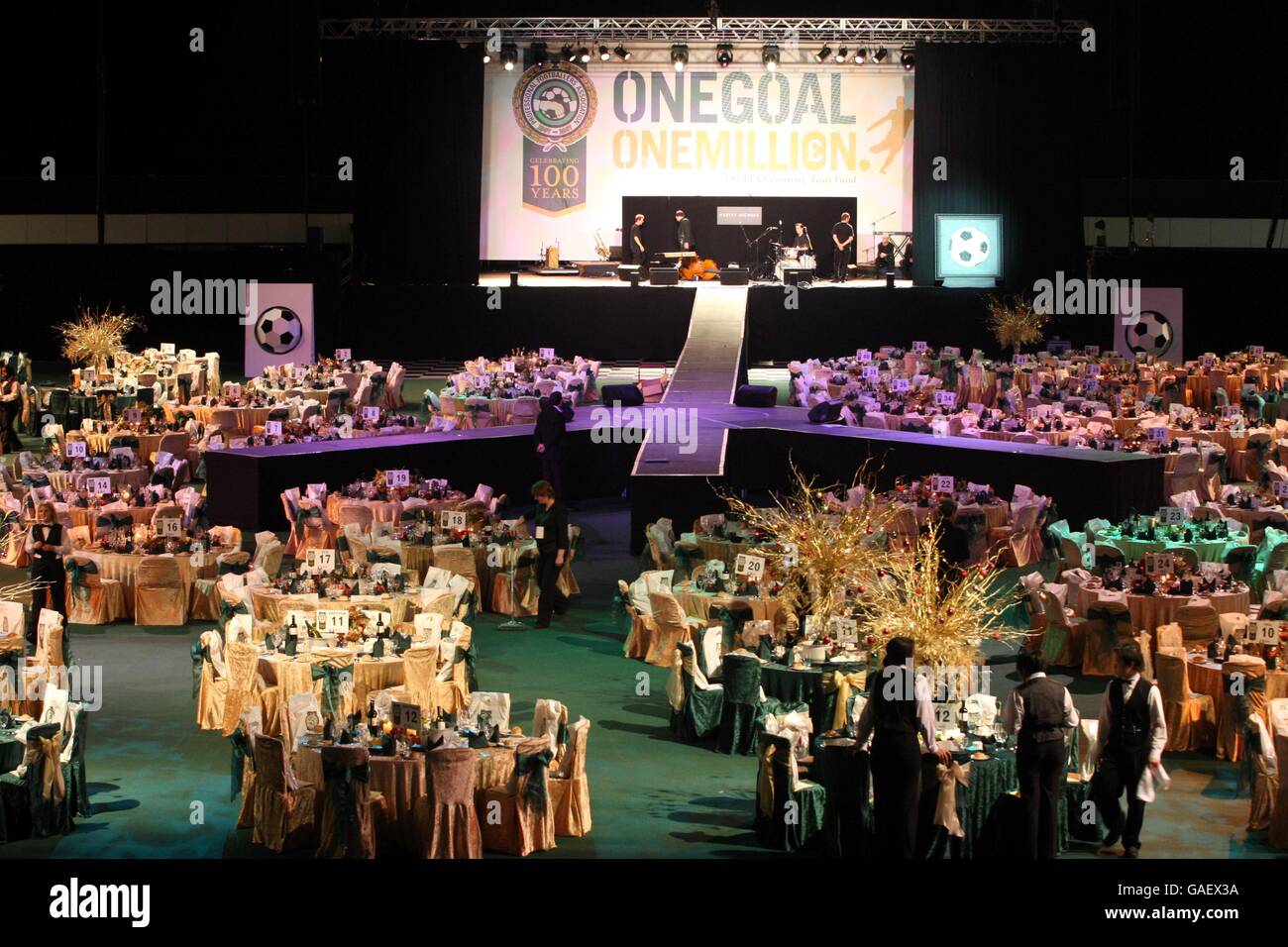 Soccer - PFA Centenary Gala Dinner - Manchester G-mex Centre. General ...