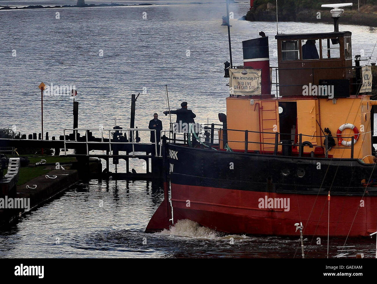 One of the last remaining Clyde puffers, the "Vital Spark", returns to ...
