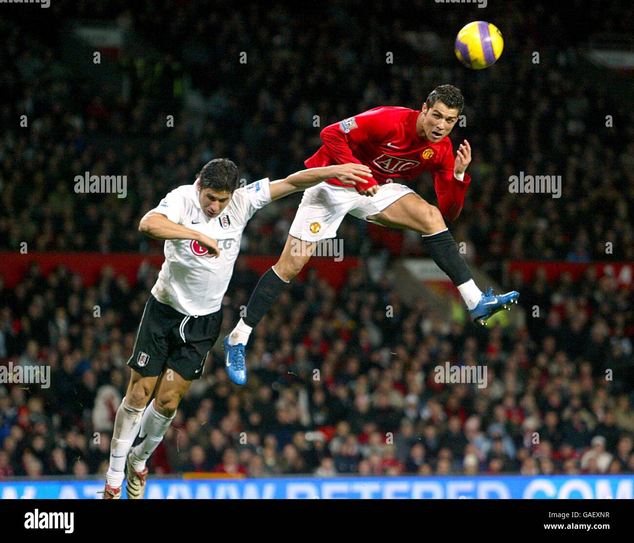 Manchester uniteds cristiano ronaldo scores hi-res stock photography and images - Alamy