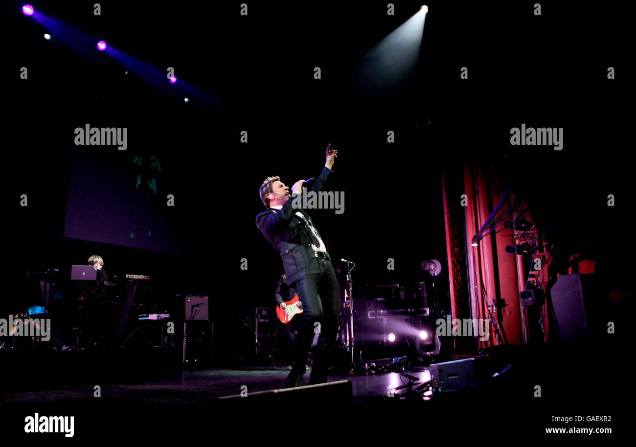 Duran Duran in concert - London Stock Photo - Alamy