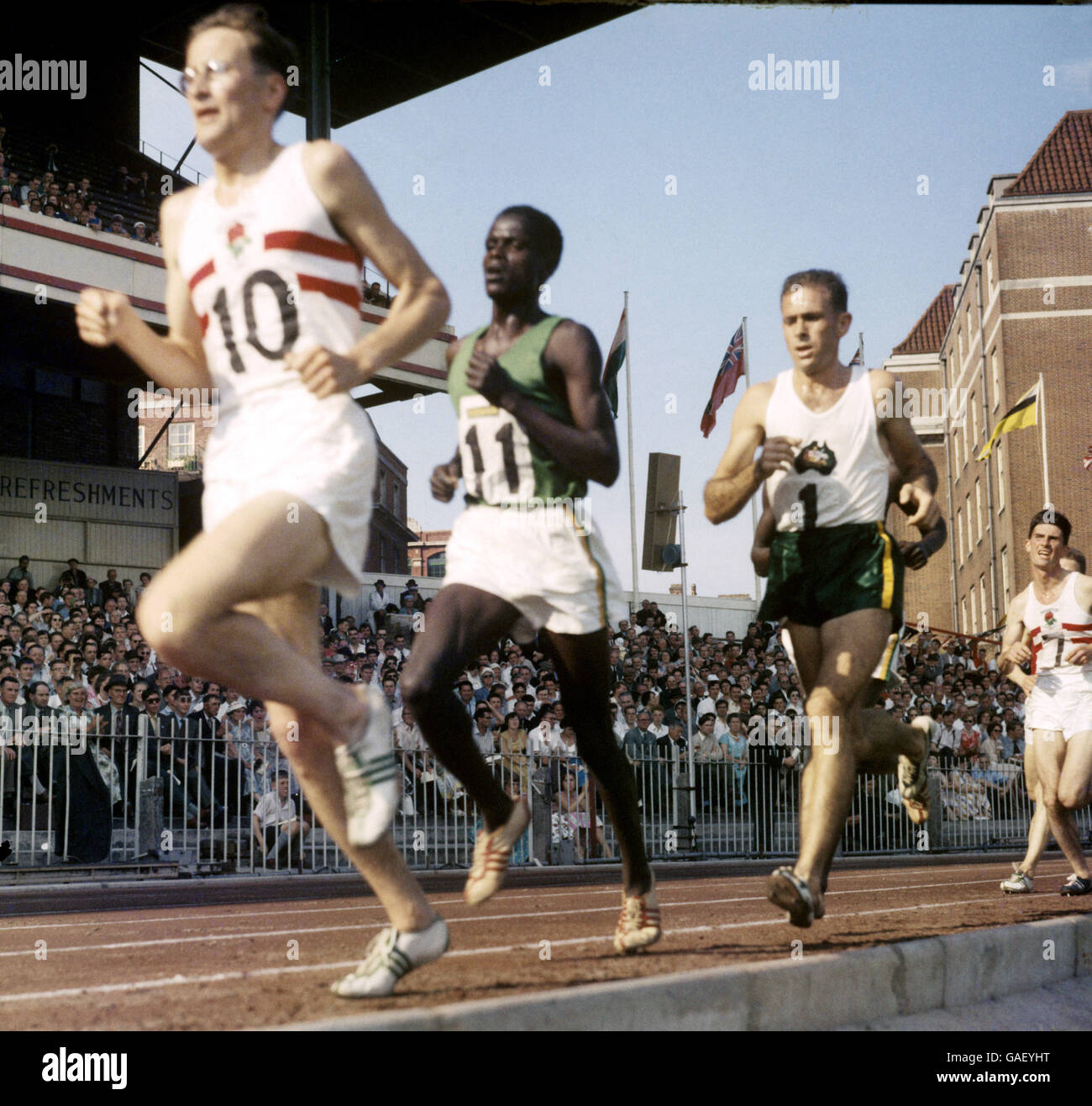 1958 British Empire and Commonwealth Games - Athletics - Cardiff ...
