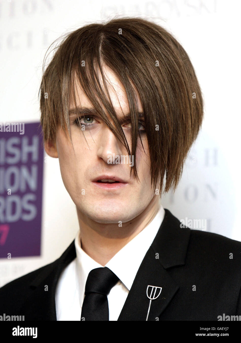 Designer Gareth Pugh arriving for the British Fashion Awards at ...